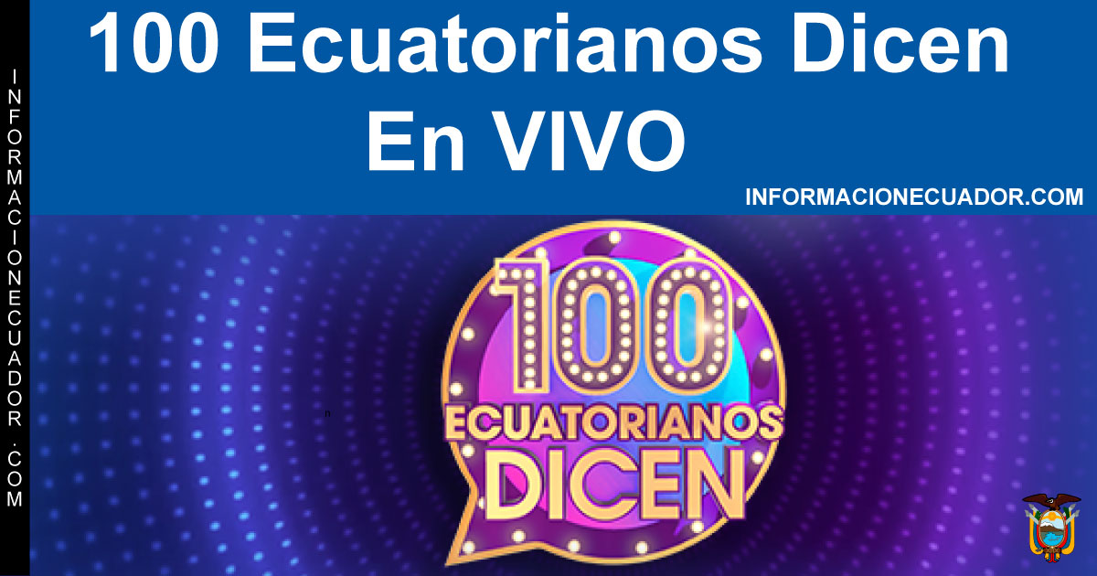 100 ecuatorianos dicen – Inscripciones, Requisitos, Premios