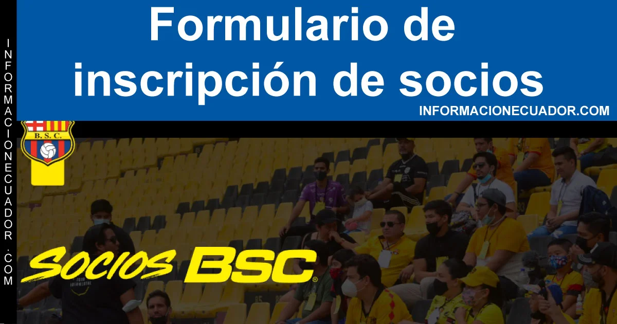 Cómo Ser Socio del Barcelona SC: Guía Completa