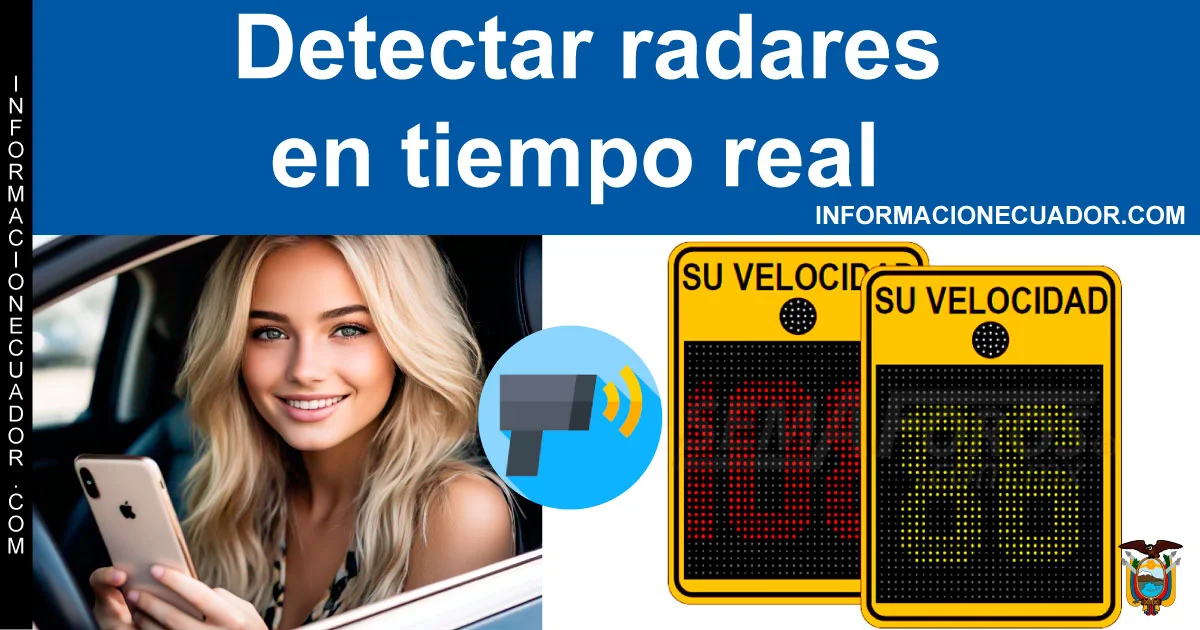 Detectar radares en tiempo real con esta aplicación