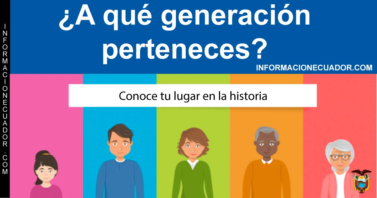 ¿A qué generación perteneces? Conoce tu lugar en la historia