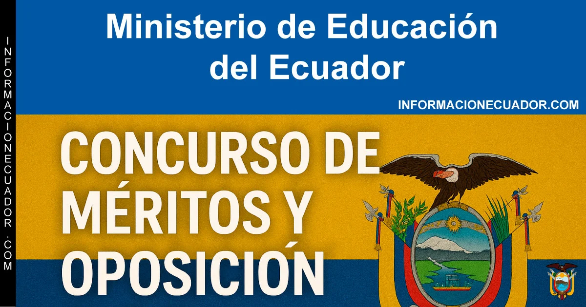 Concurso de Méritos y Oposición 2025: Mineduc